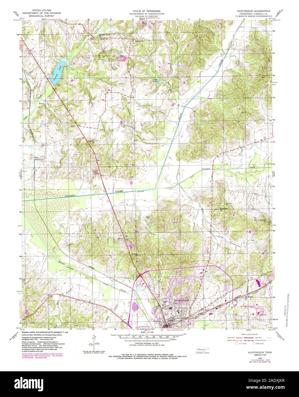 Huntingdon map hi-res stock photography and images - Alamy