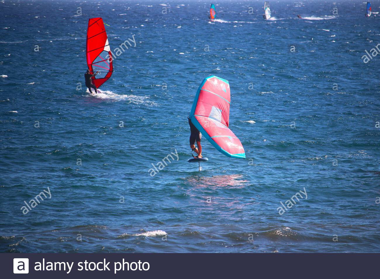 Wing Foil Surfer High Resolution Stock Photography and Images - Alamy