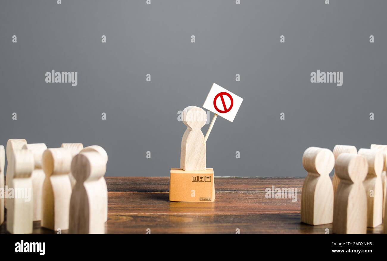 Political picket hi-res stock photography and images - Alamy
