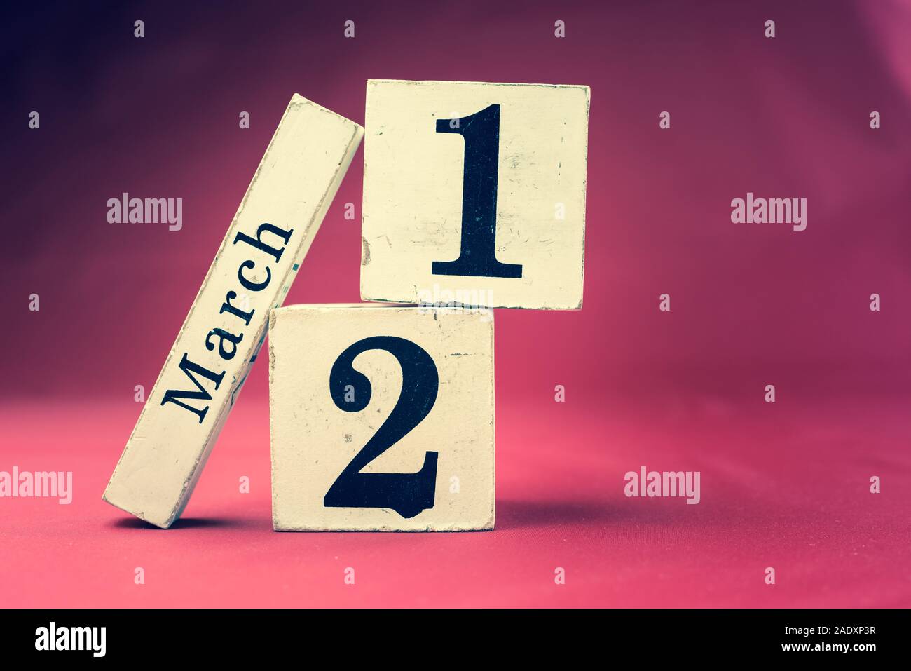 March 21st, Twenty-first of March, Day 21 of month March - vintage ...