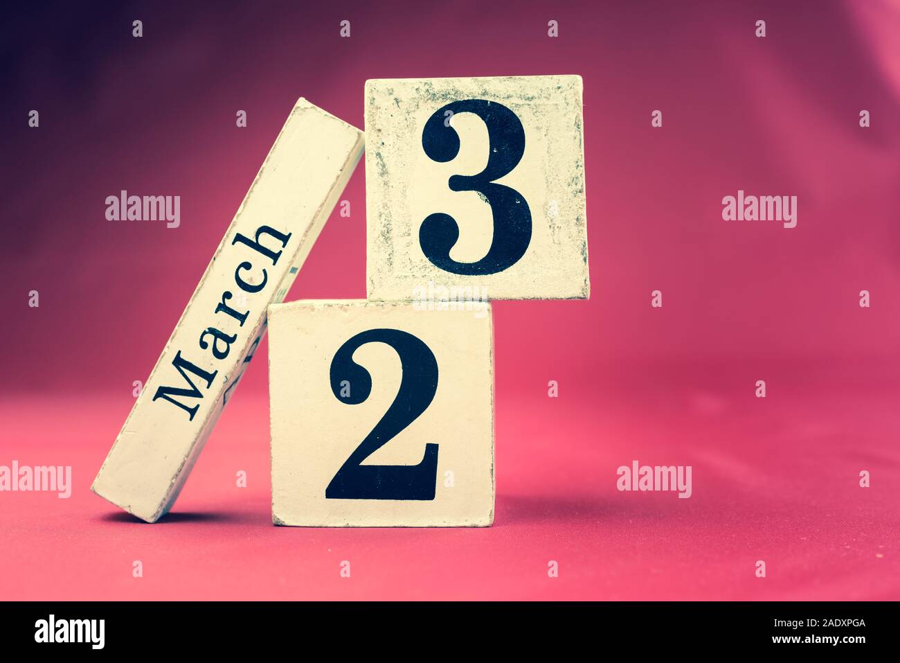 March 23rd, Twenty-third of March, Day 23 of month March - vintage ...