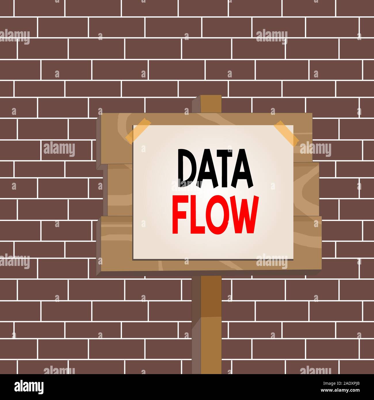 Text sign showing Data Flow. Business photo showcasing the movement of data through a system ...