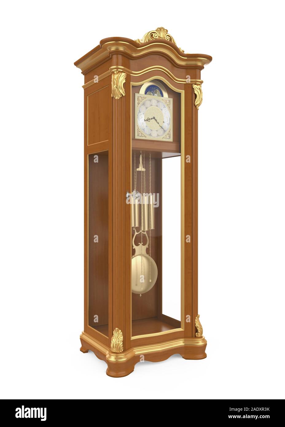 Antique grandfather clock face hi-res stock photography and images - Alamy