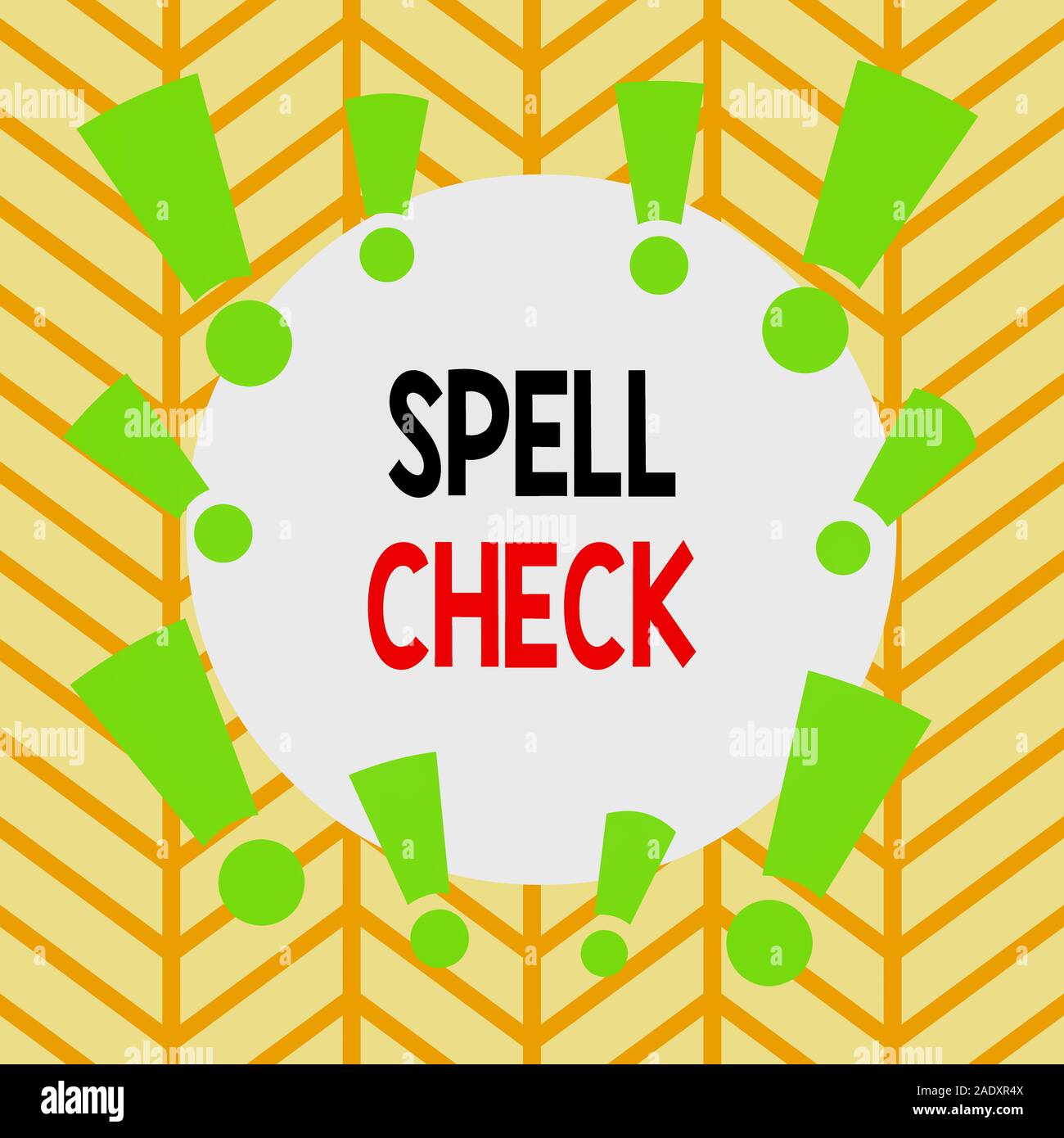 Conceptual hand writing showing Spell Check. Concept meaning to use a ...