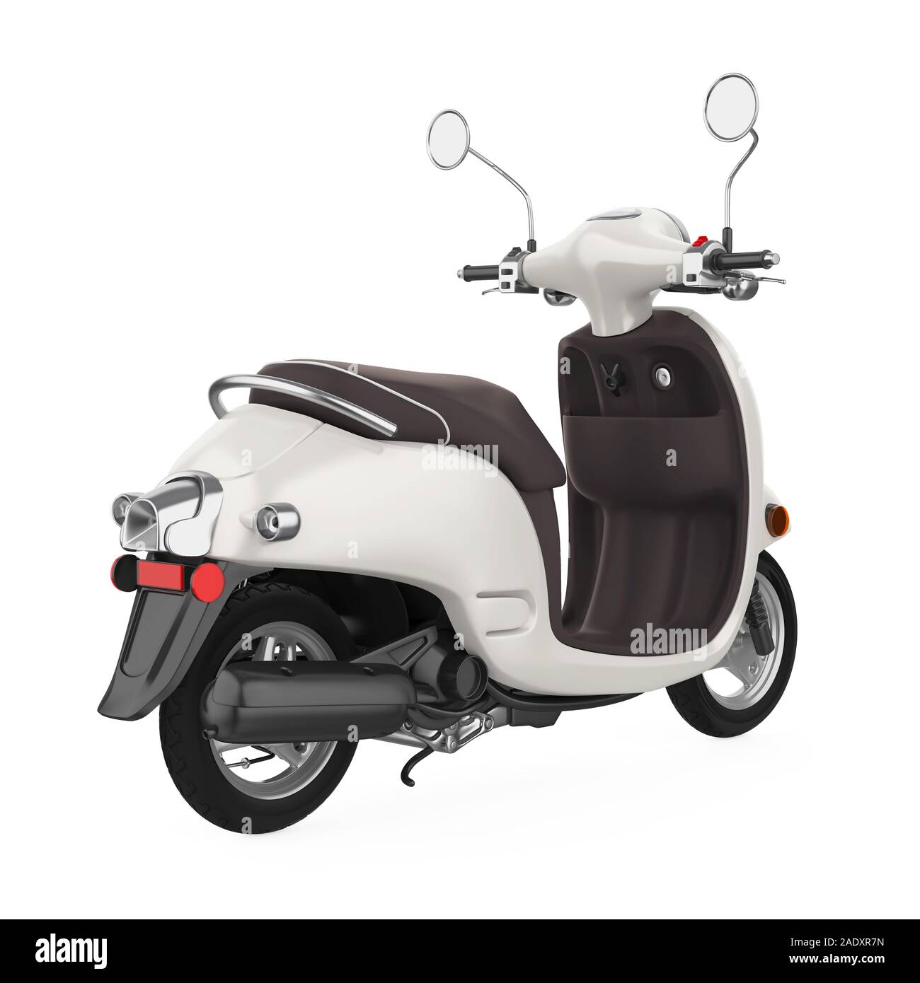 Scooter Motorcycle Isolated Stock Photo - Alamy