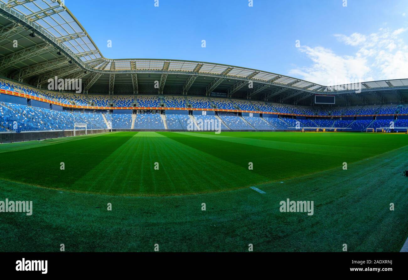 Haifa, Israel - November 28, 2019: View of the Haifa International ...