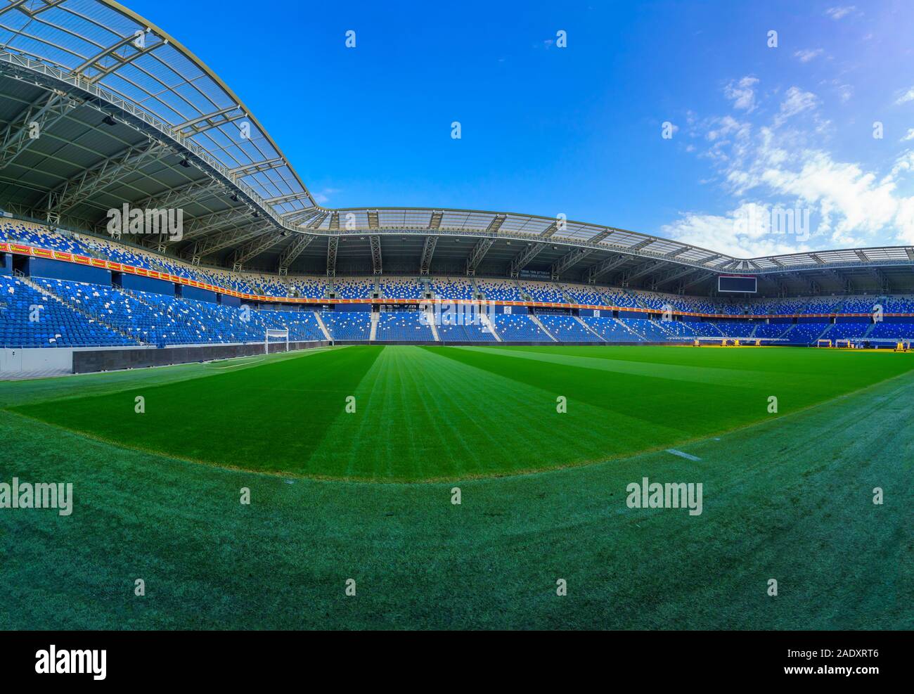 Haifa, Israel - November 28, 2019: View of the Haifa International ...