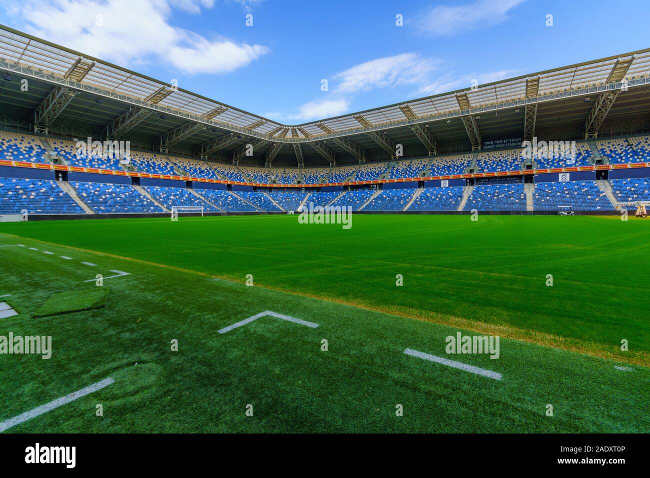 Haifa, Israel - November 28, 2019: View of the Haifa International ...