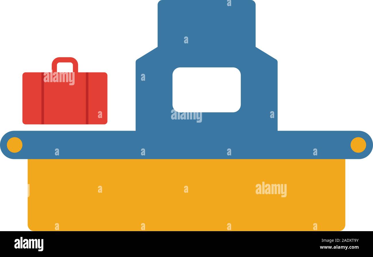 X-Ray Scanner icon. Simple element from security icons collection ...