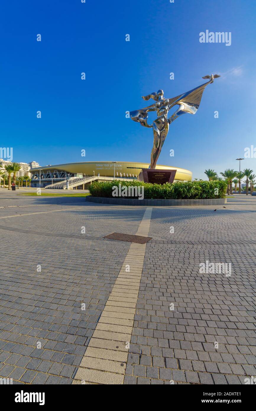 Haifa, Israel - November 28, 2019: Outside view of the Haifa ...