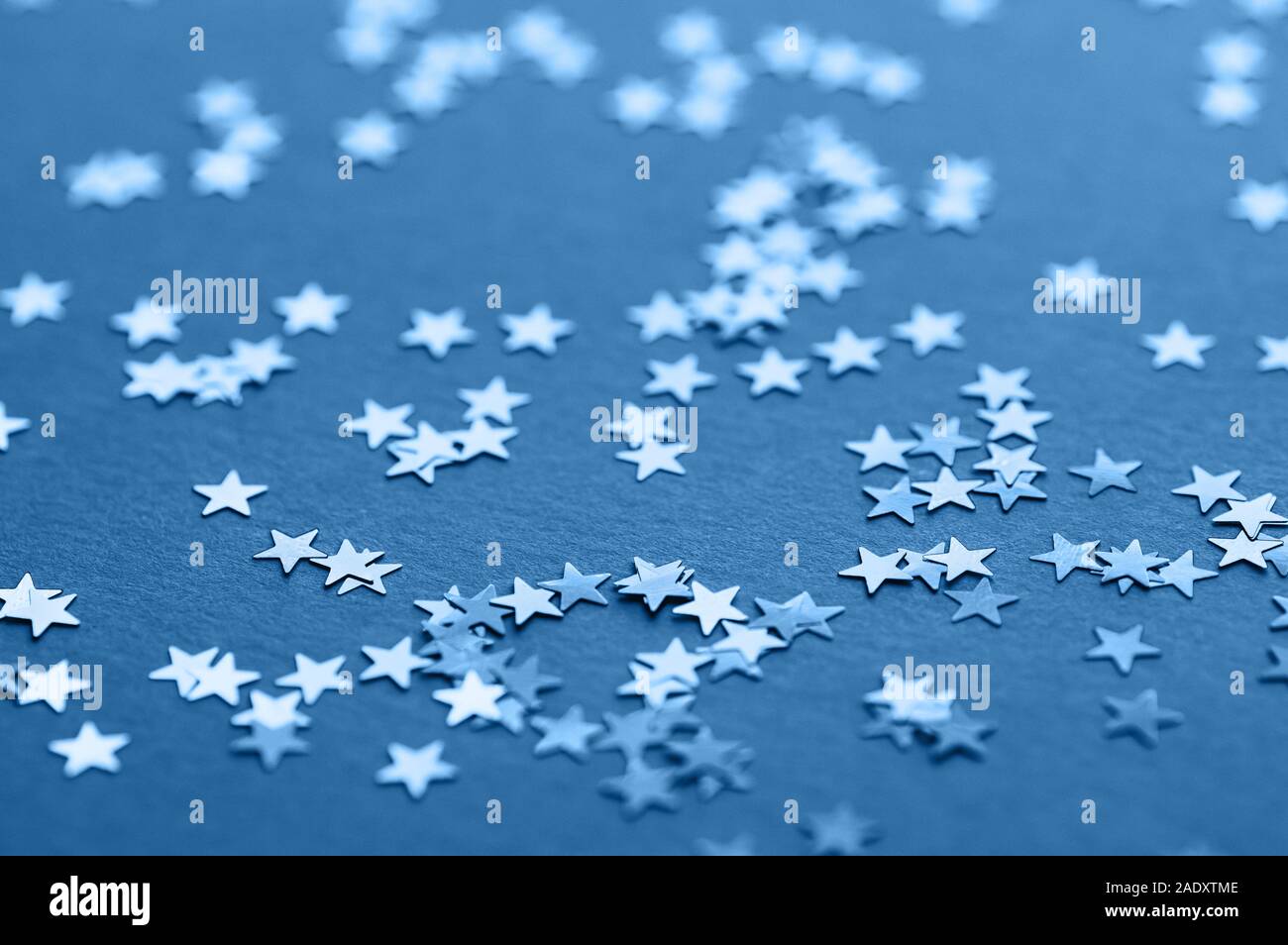 Blue glitter background. Sparkling festive backdrop for design ...