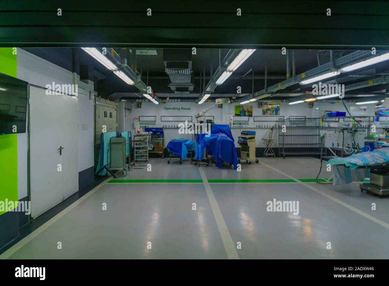 Haifa, Israel - November 30, 2019: View of the Sammy Ofer Fortified ...