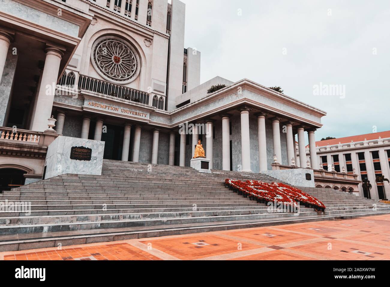Landscape of Cathedral of Learning (CL) Building at Assumption ...
