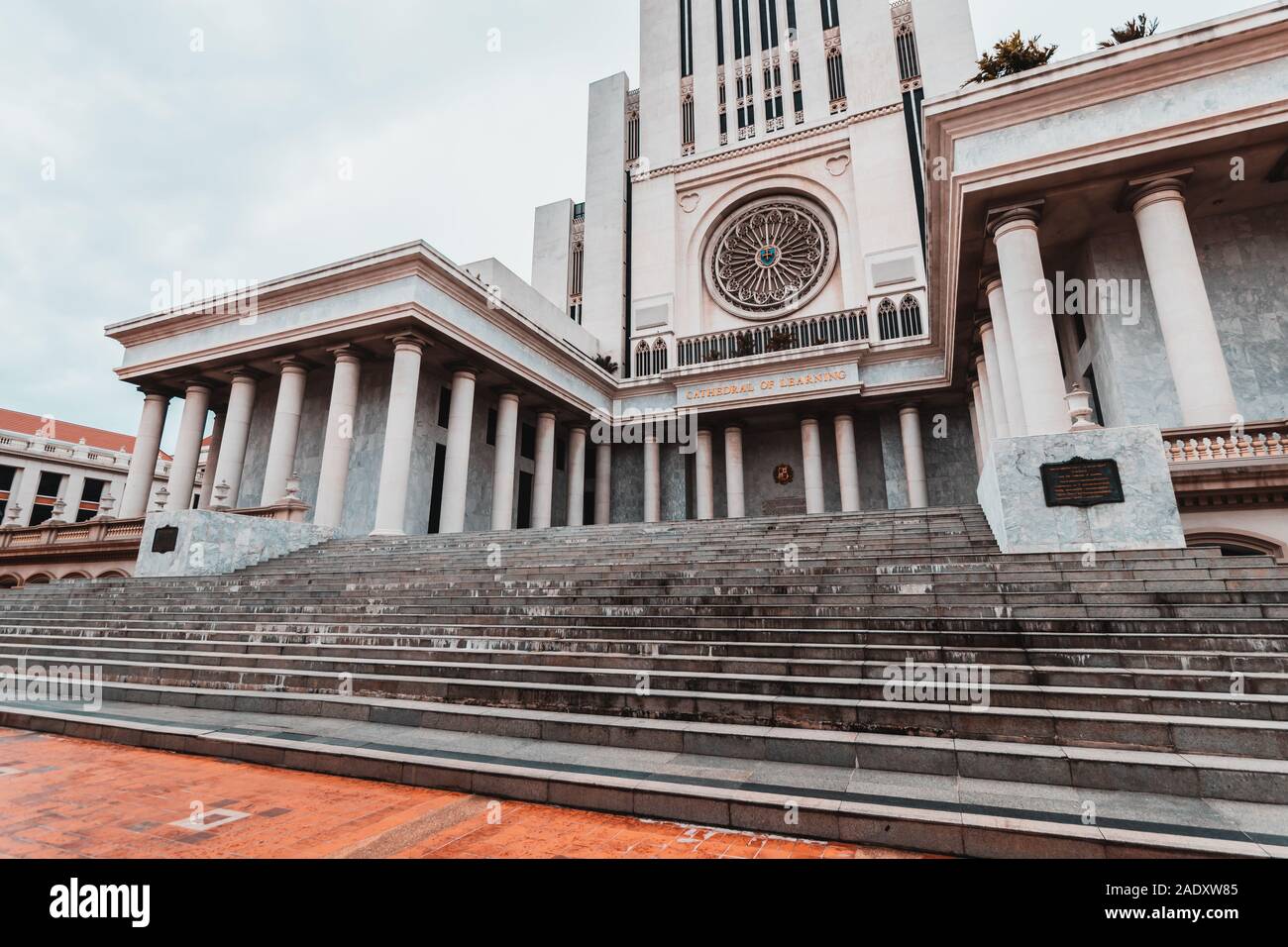 Landscape of Cathedral of Learning (CL) Building at Assumption ...