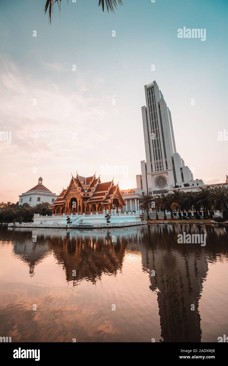 Landscape of Cathedral of Learning (CL) Building at Assumption ...