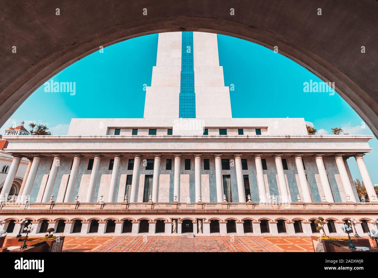 Landscape of Cathedral of Learning (CL) Building at Assumption ...