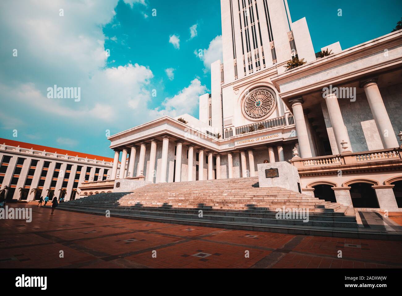 Landscape of Cathedral of Learning (CL) Building at Assumption ...