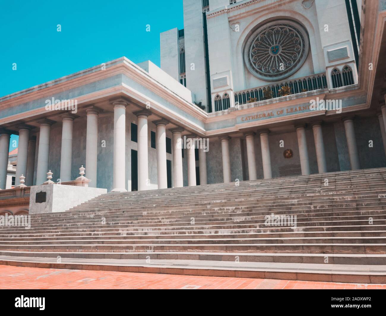 Landscape of Cathedral of Learning (CL) Building at Assumption ...