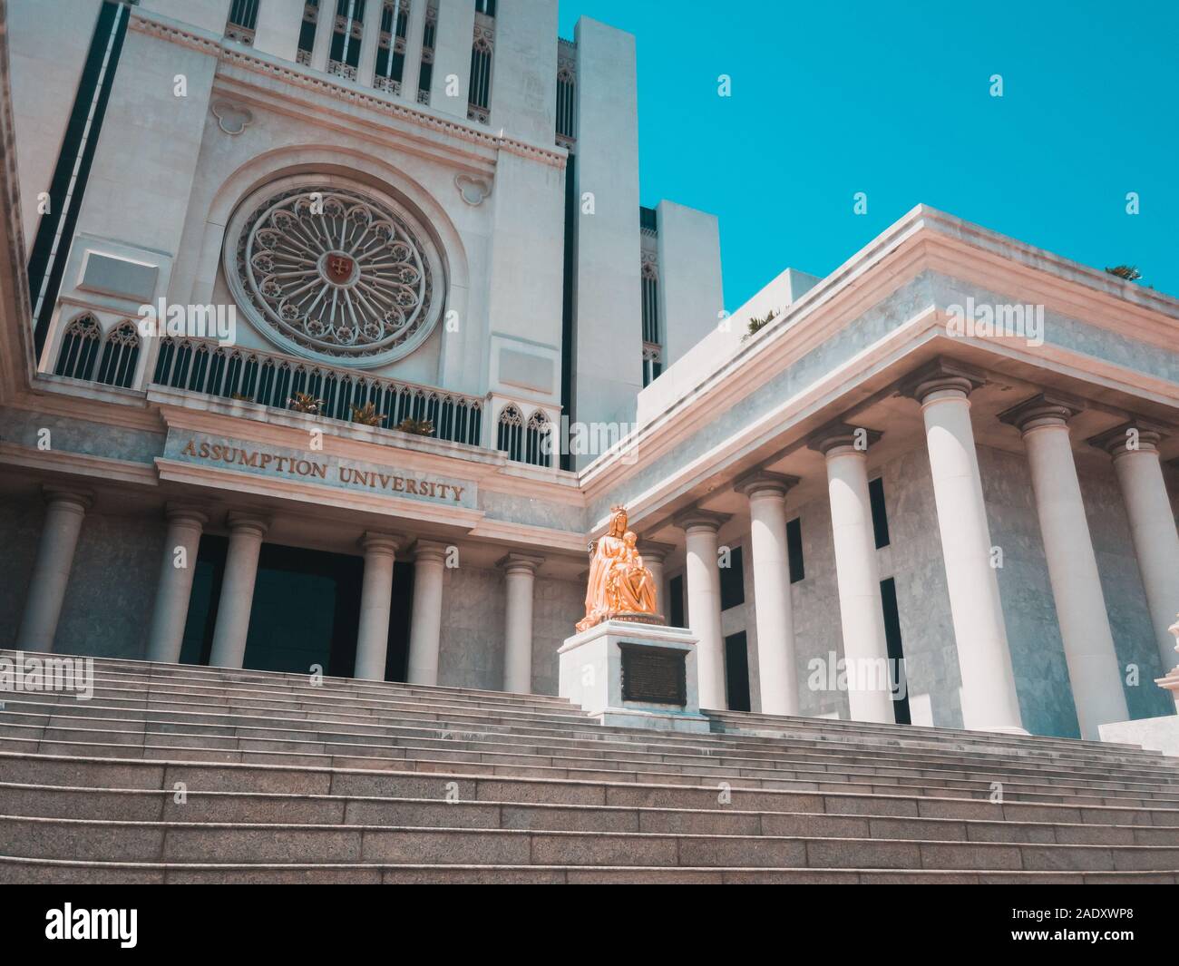Landscape of Cathedral of Learning (CL) Building at Assumption ...