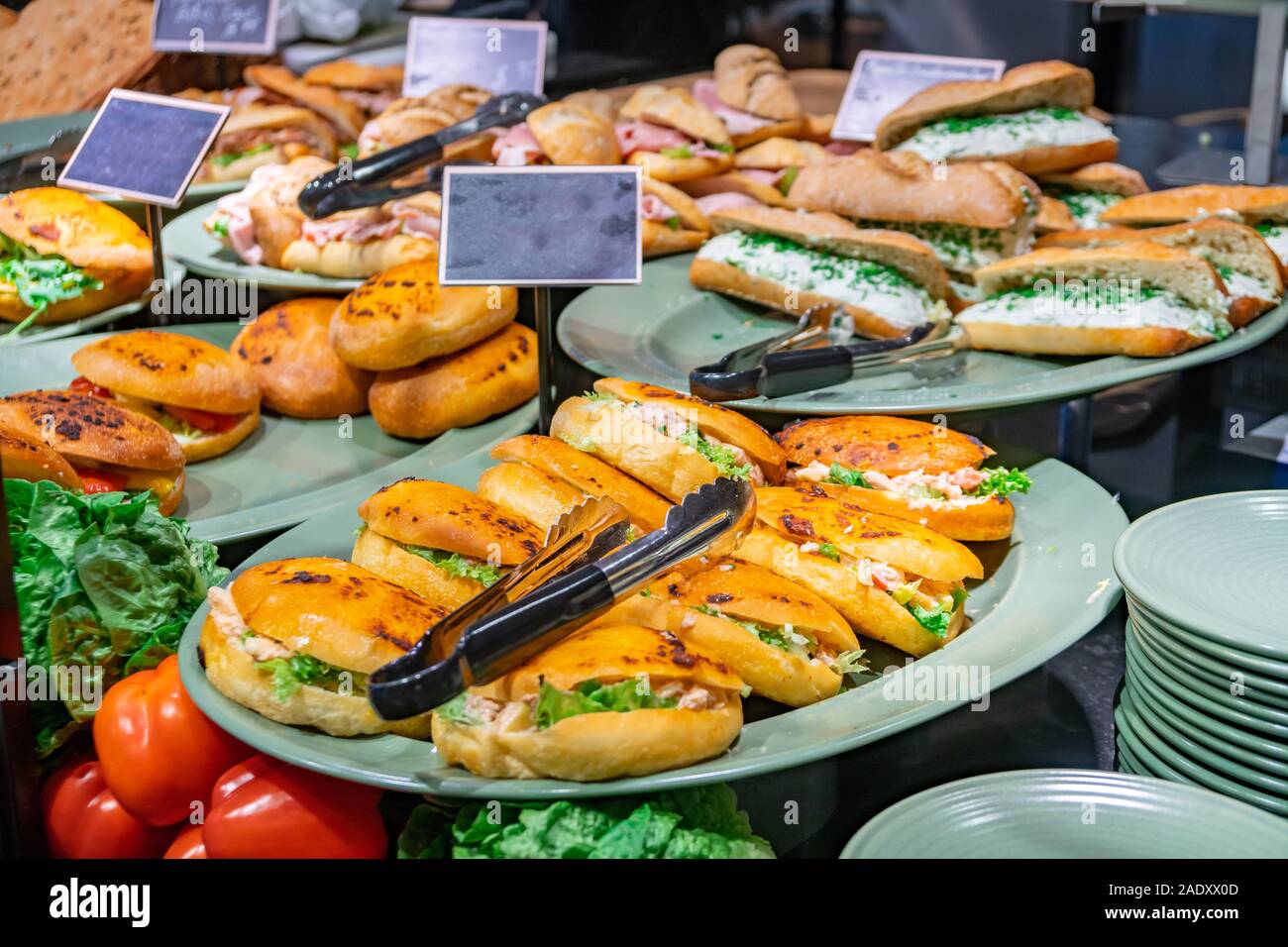 Subway interior sandwich hi-res stock photography and images - Alamy