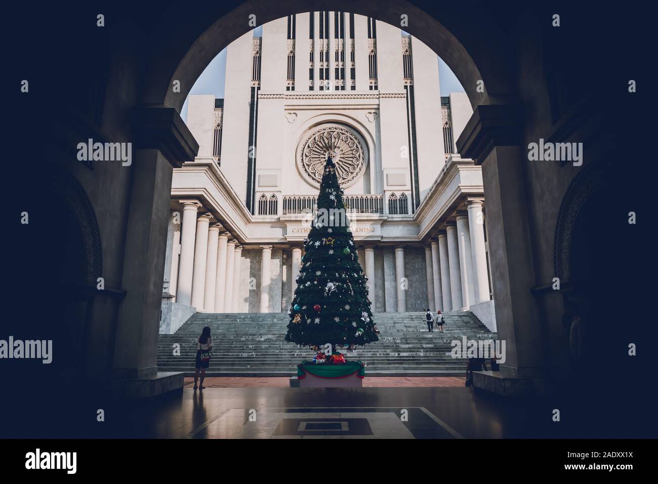 Landscape of Cathedral of Learning (CL) Building at Assumption ...