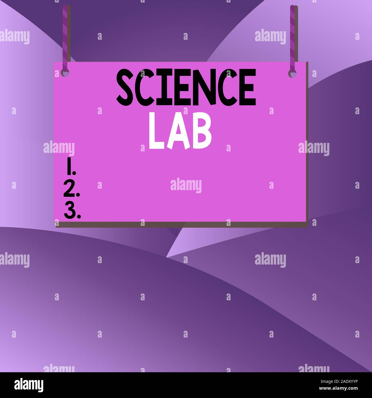 Handwriting text writing Science Lab. Conceptual photo special facility ...