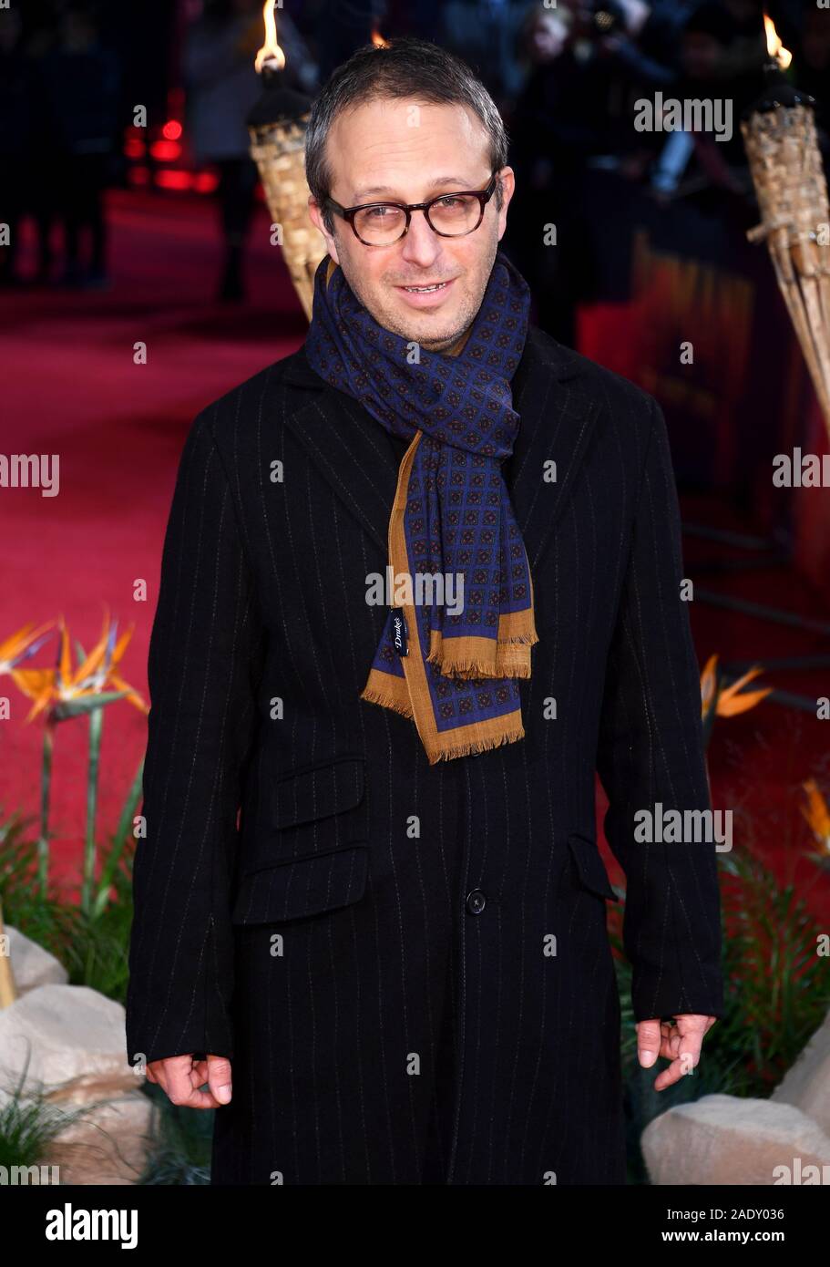 Director Jake Kasdan attending the Jumanji: The Next Level UK Premiere ...