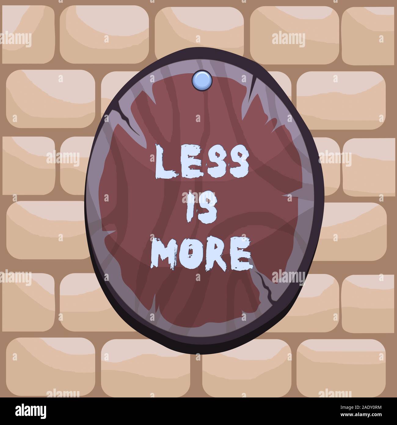 Handwriting text writing Less Is More. Conceptual photo Minimalist ...