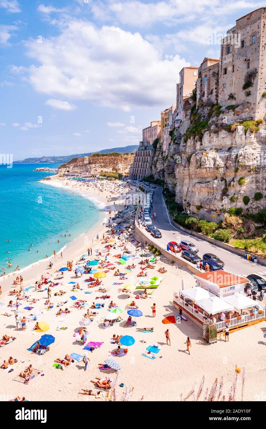 People At Italian Beaches