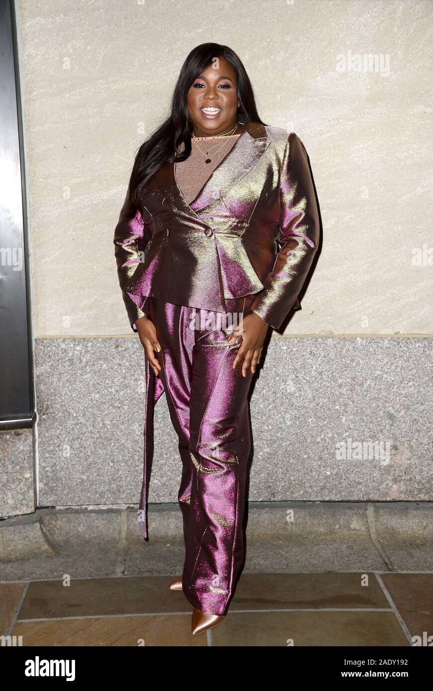 Alex Newell in attendance for 87th Annual Rockefeller Center Christmas ...