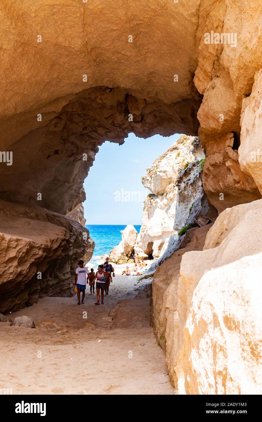 Tropea, Calabria, Italy - September 07, 2019: Amazing seascape view ...