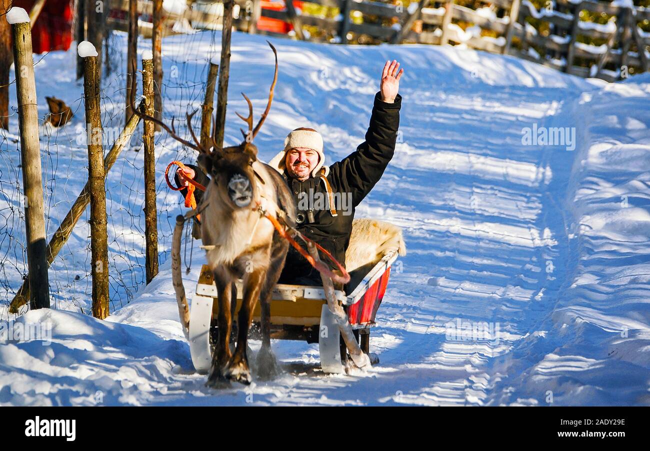 Sami finland man hi-res stock photography and images - Alamy