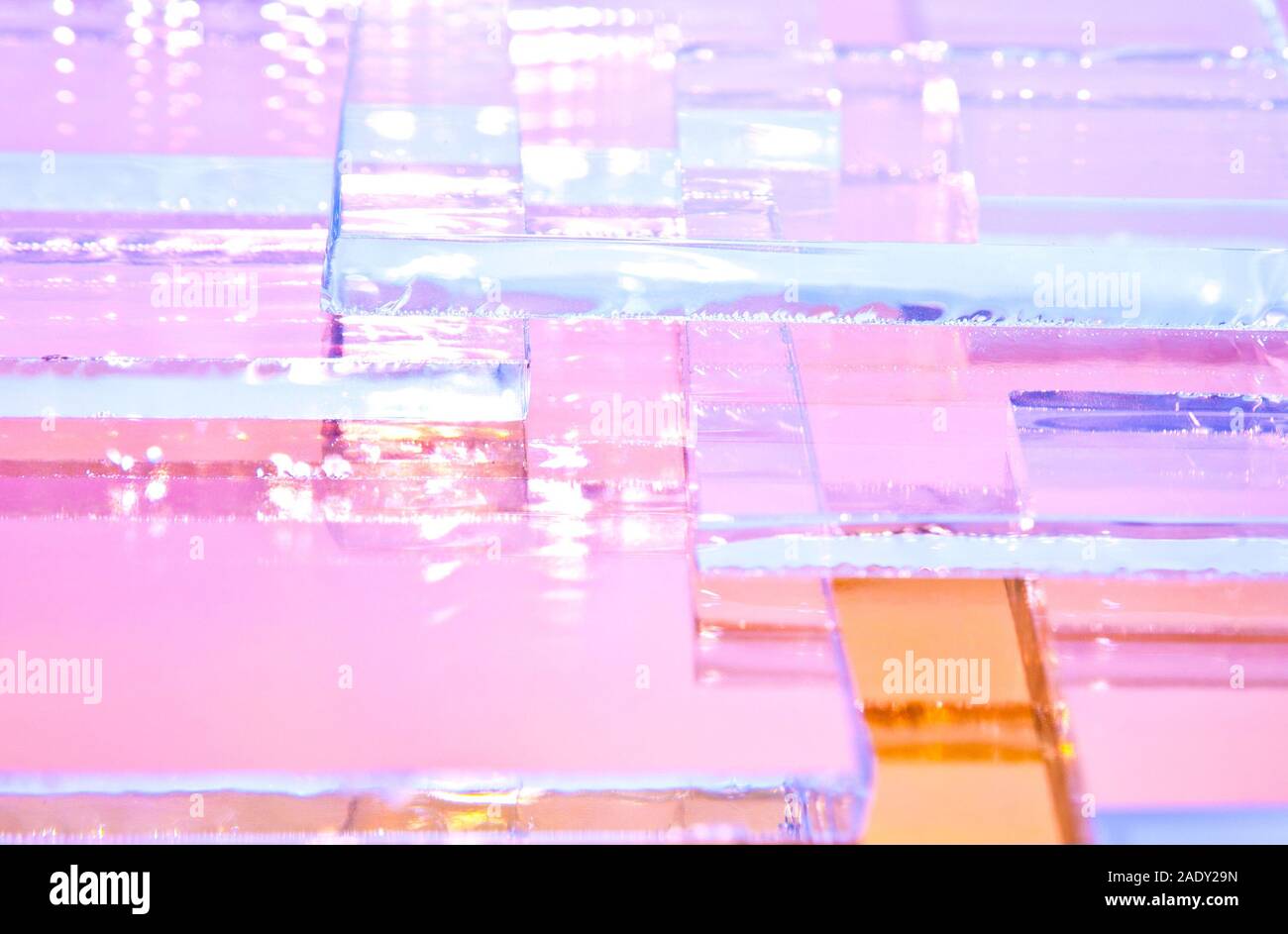 Transparent colored glass Stock Photo - Alamy