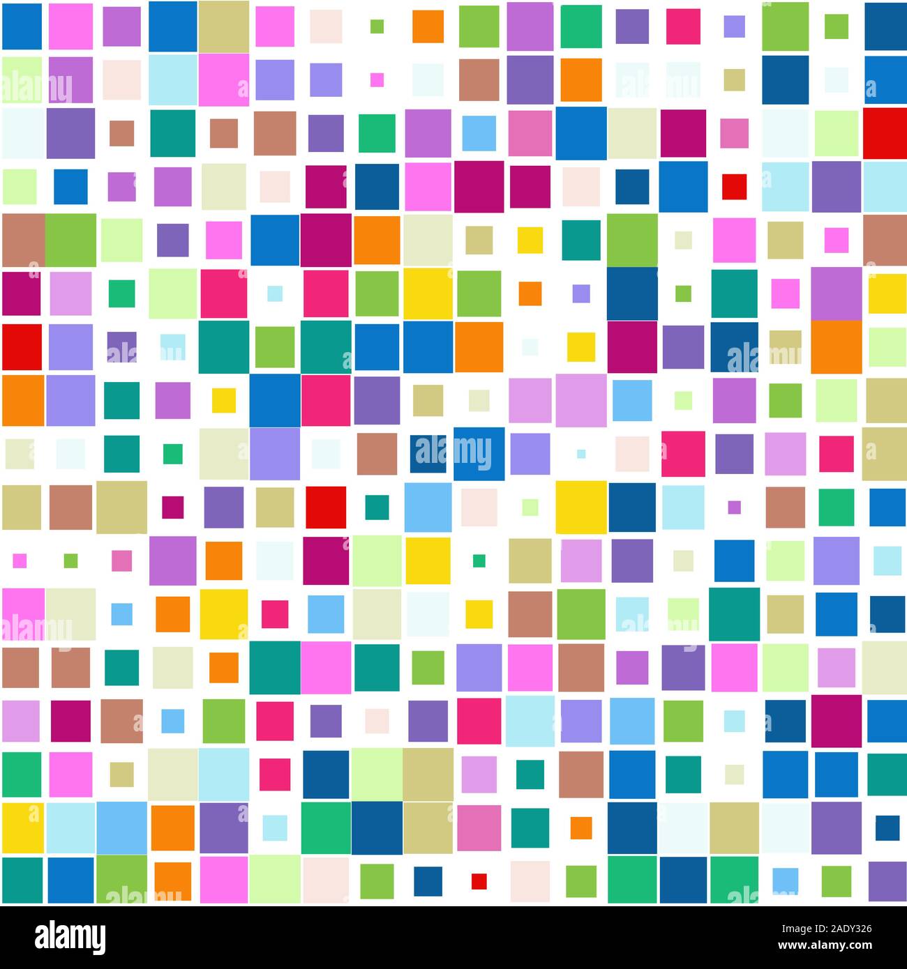Colorful squares wallpaper hi-res stock photography and images - Alamy