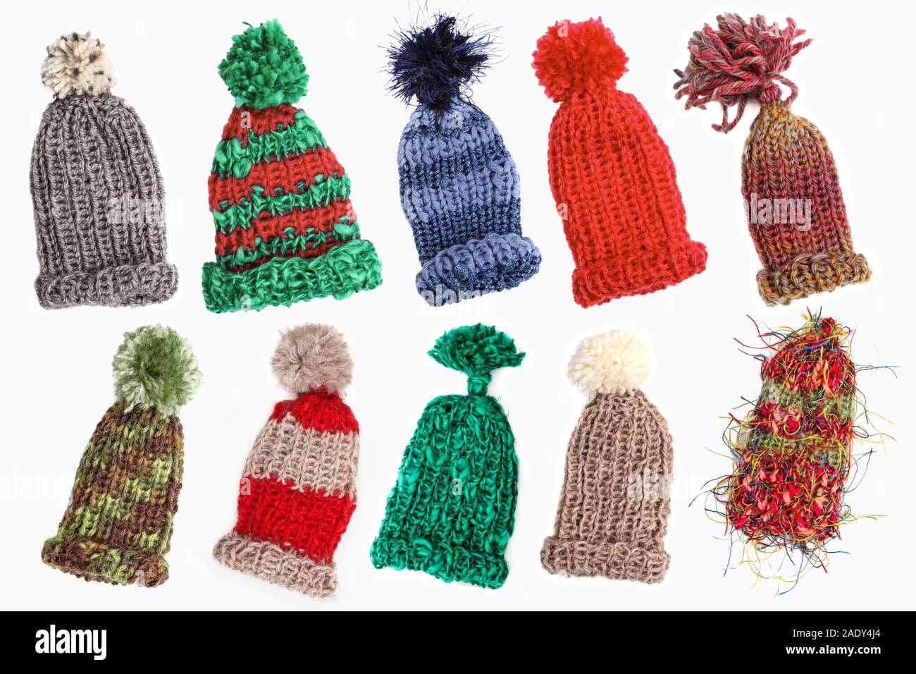 Bobble hat bobble hats hi-res stock photography and images - Alamy