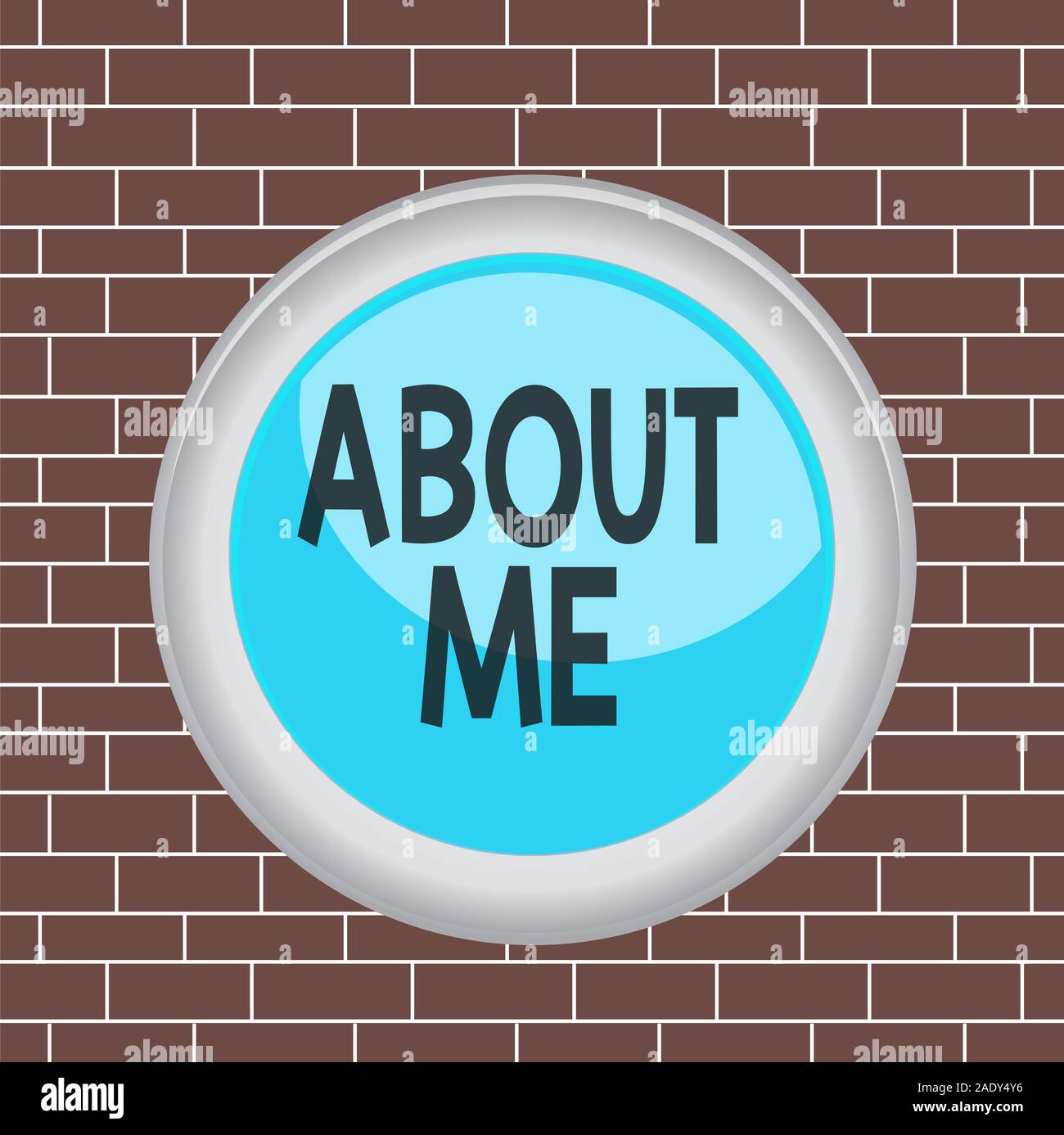 Text sign showing About Me. Business photo showcasing telling someone ...