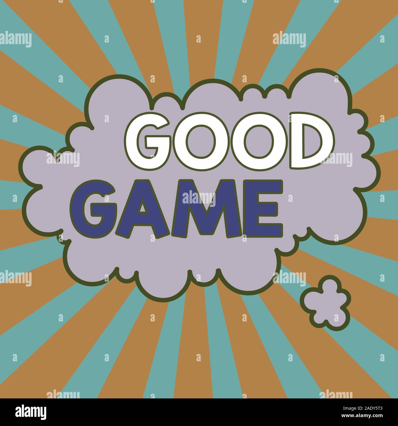 Writing note showing Good Game. Business concept for term frequently ...