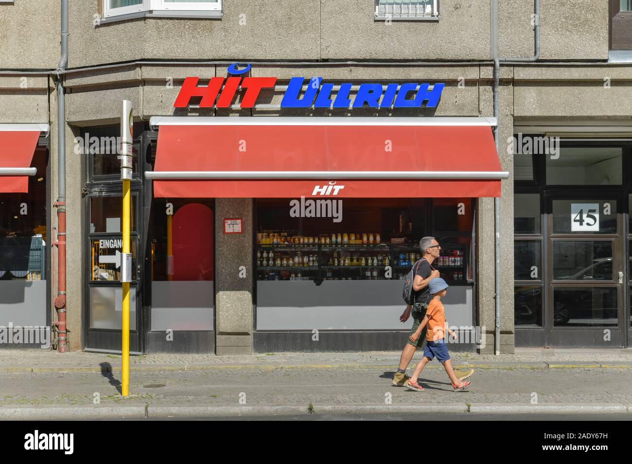 Supermarkt Hit Ullrich, Wilhelmstraße, Mohrenstrasse, Mitte, Berlin ...