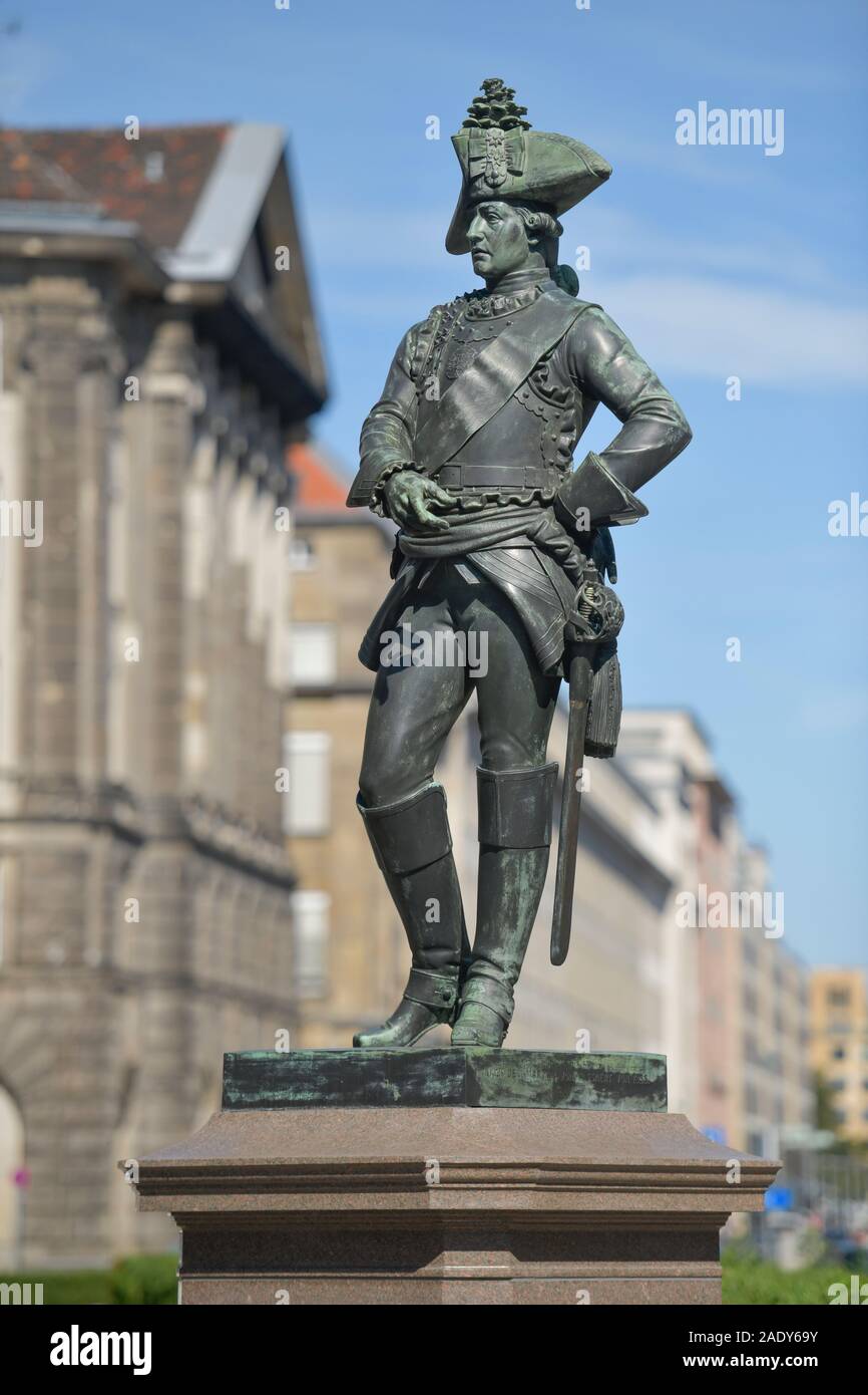 Denkmal Friedrich Wilhelm von Seydlitz, Mohrenstraße, Wilhelmplatz ...