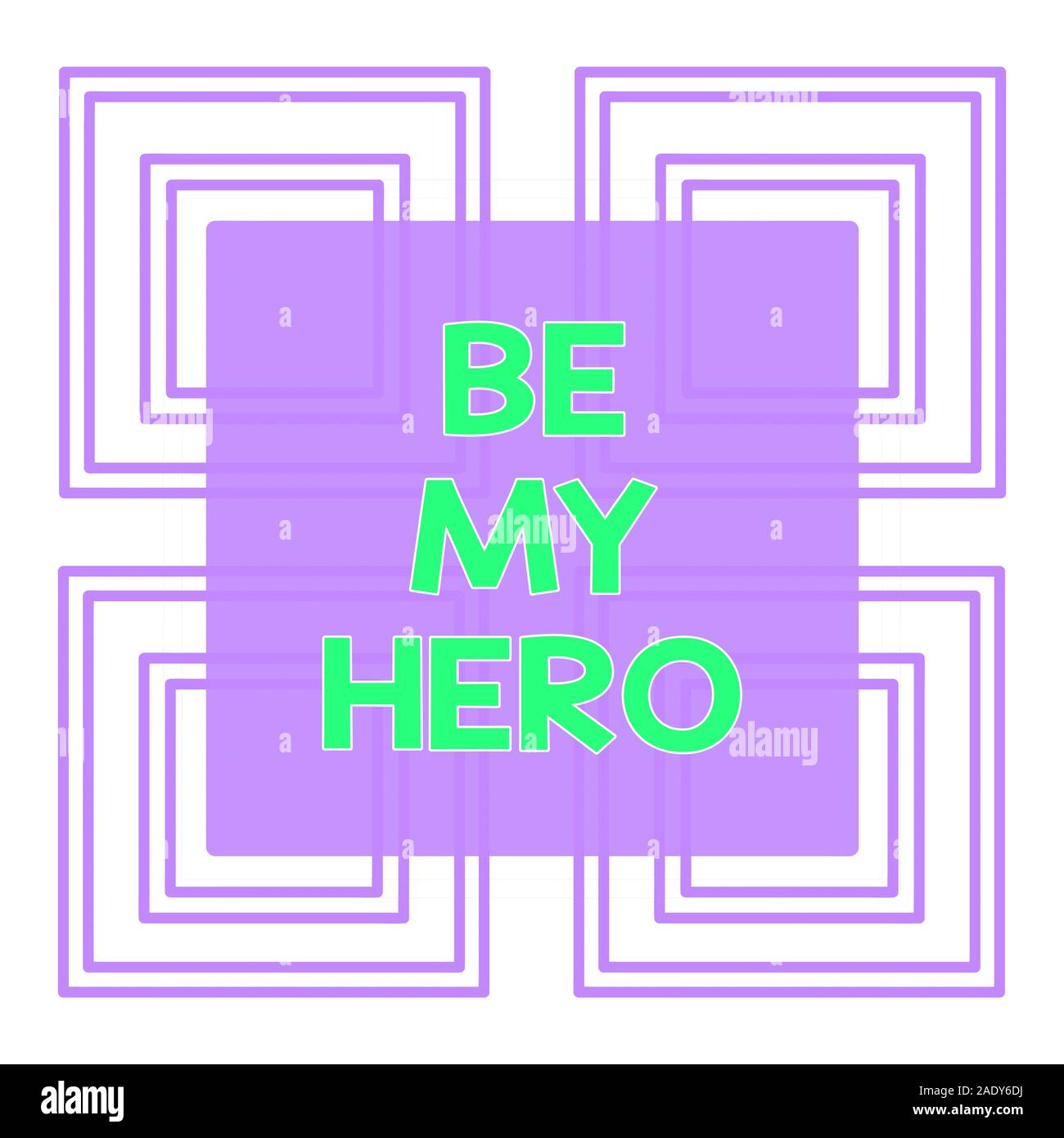 Conceptual hand writing showing Be My Hero. Concept meaning Request by ...