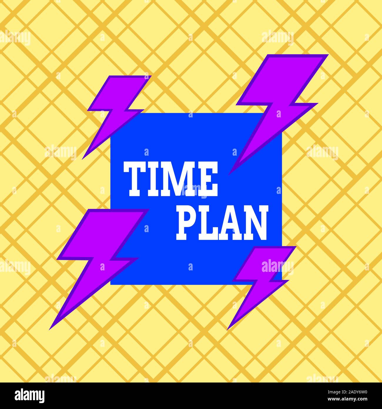 Writing note showing Time Plan. Business concept for a system for ...