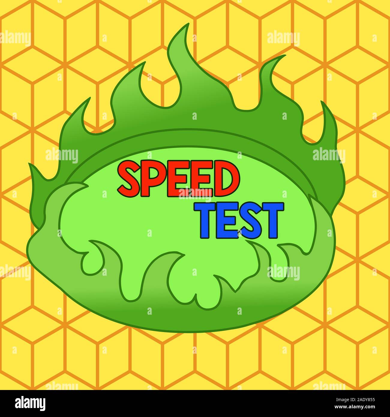 Word writing text Speed Test. Business photo showcasing psychological ...