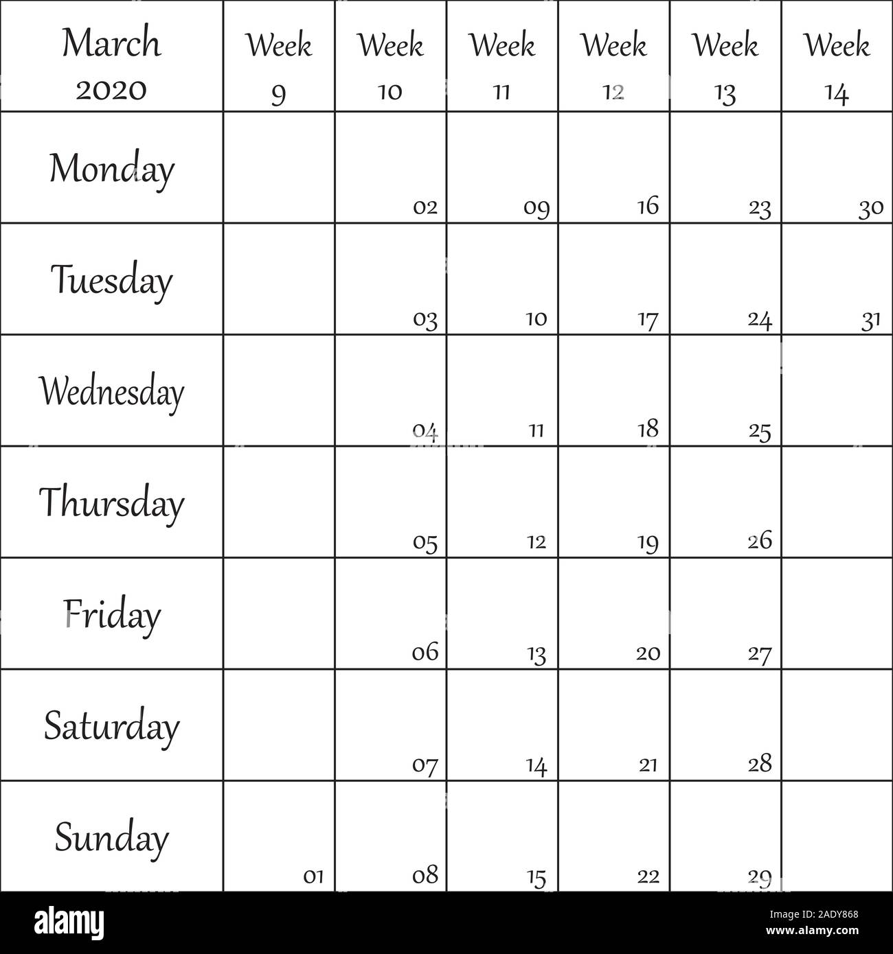 Large march Stock Vector Images - Alamy