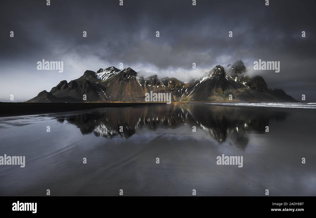 Vestrahorn mountain in stokksnes hi-res stock photography and images ...