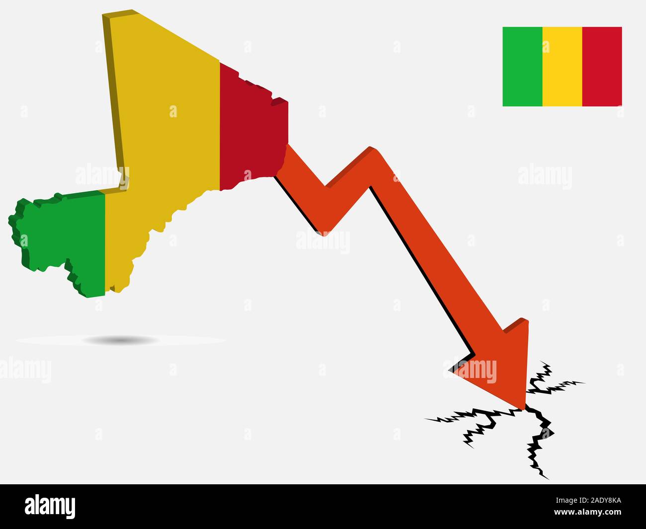 Mali graph Stock Vector Images - Alamy