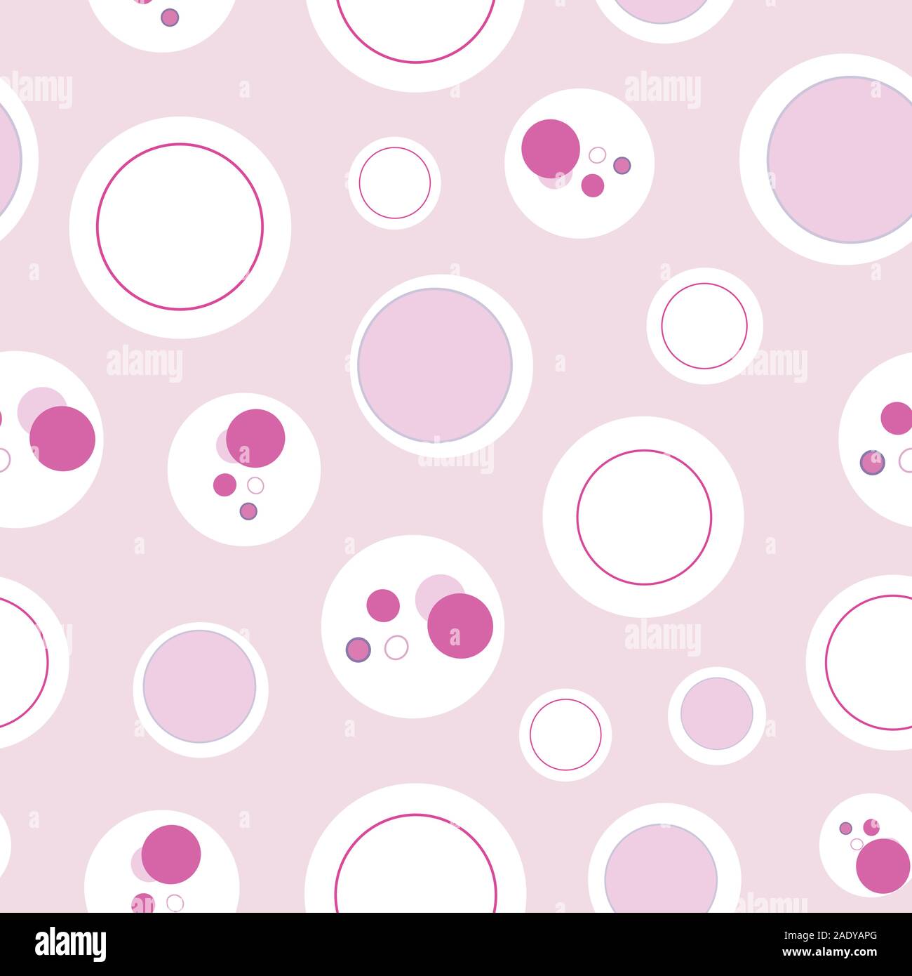 Dots in the spotlight, circles in circles seamless repeat vector ...