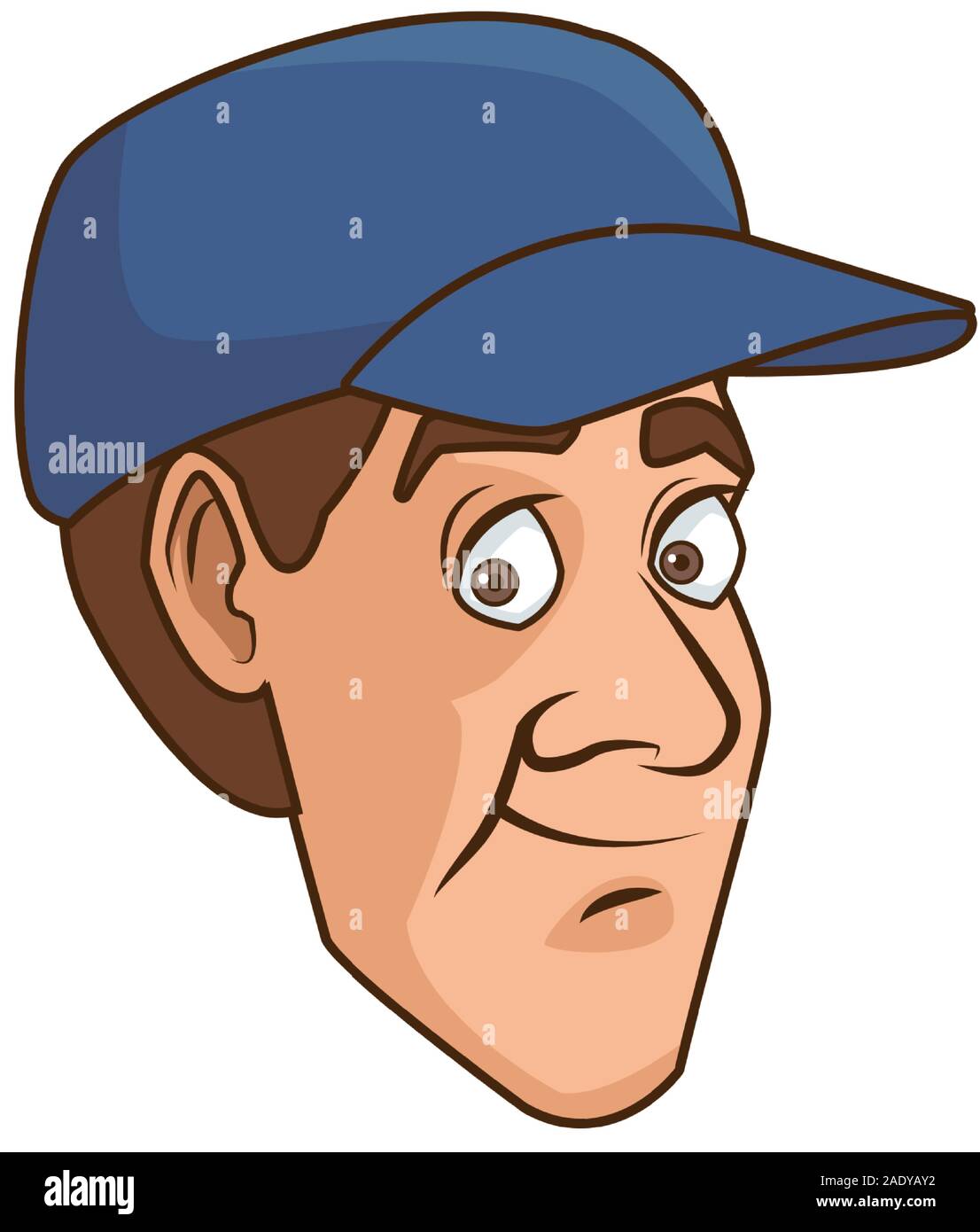 man with blue cap icon Stock Vector Image & Art - Alamy