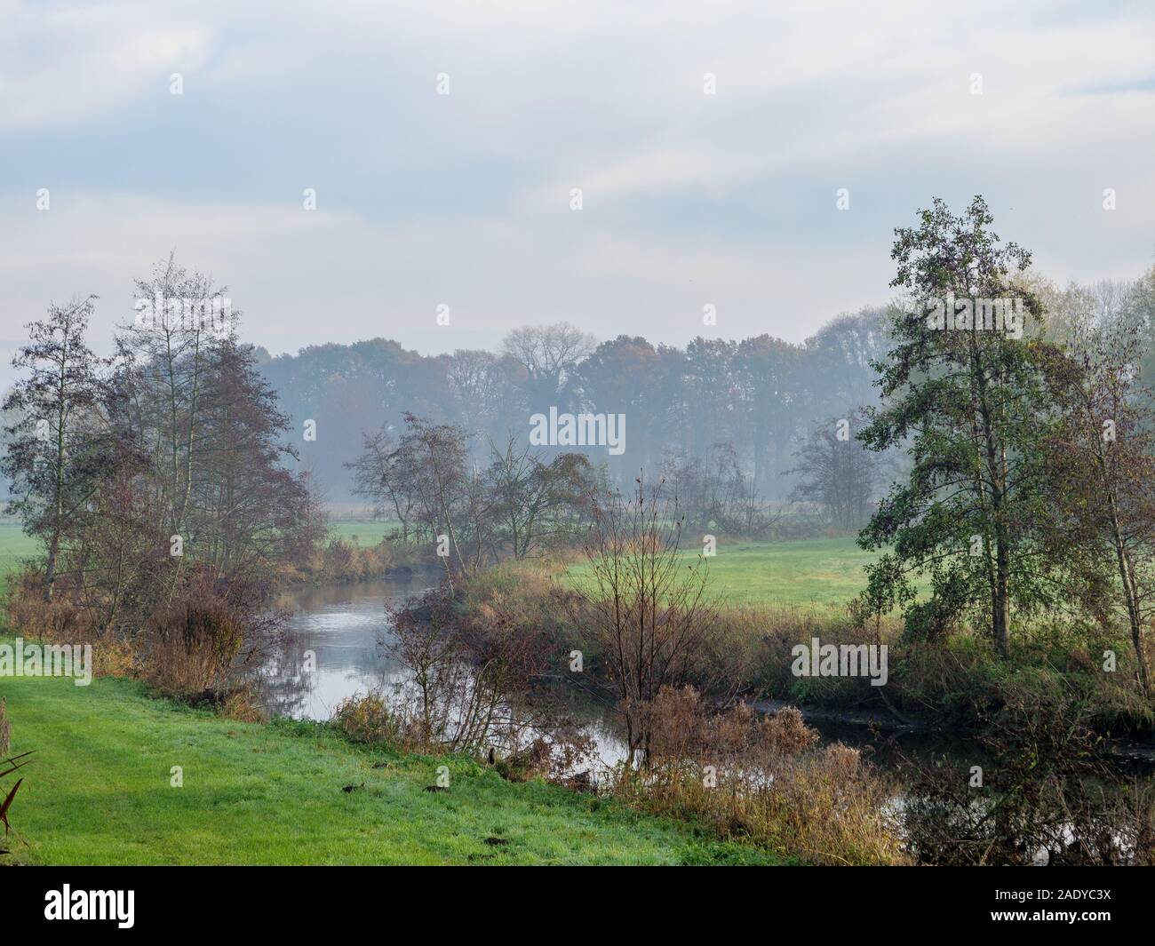 autumn at the river Stock Photo - Alamy