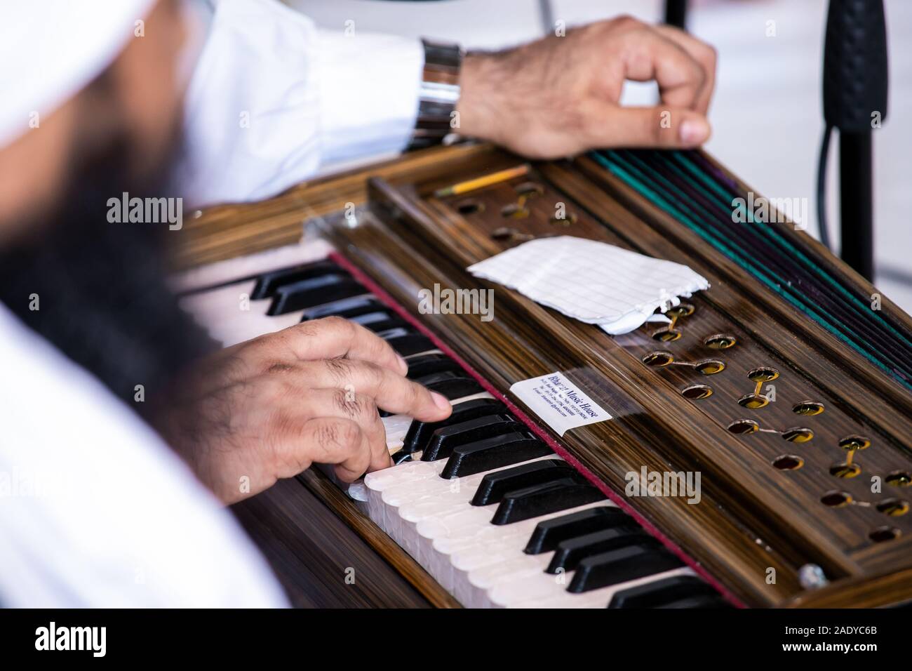 Indian sikh traditional ritual musical instruments Stock Photo - Alamy