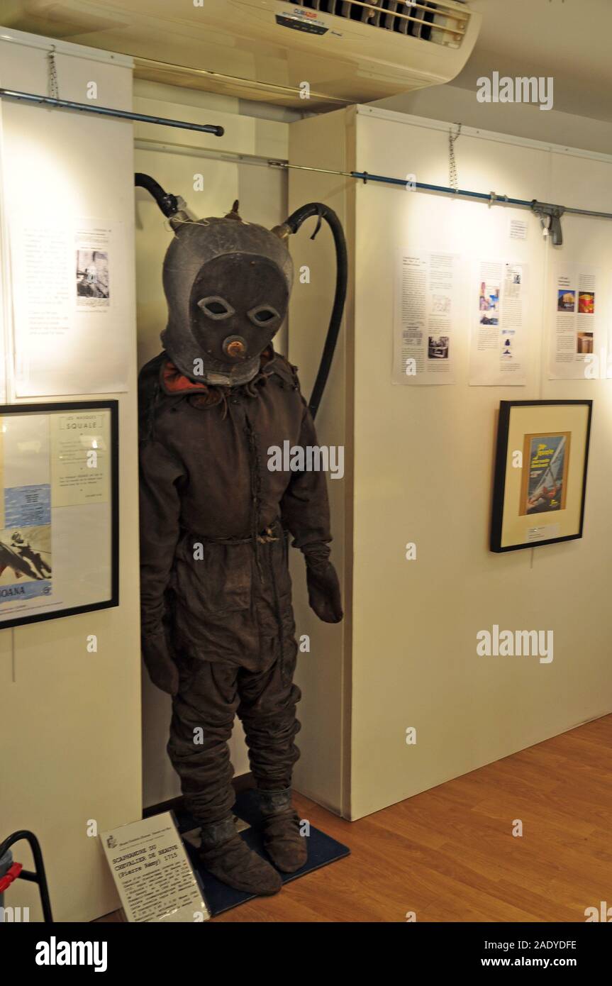 Old Diving Suit Creepy